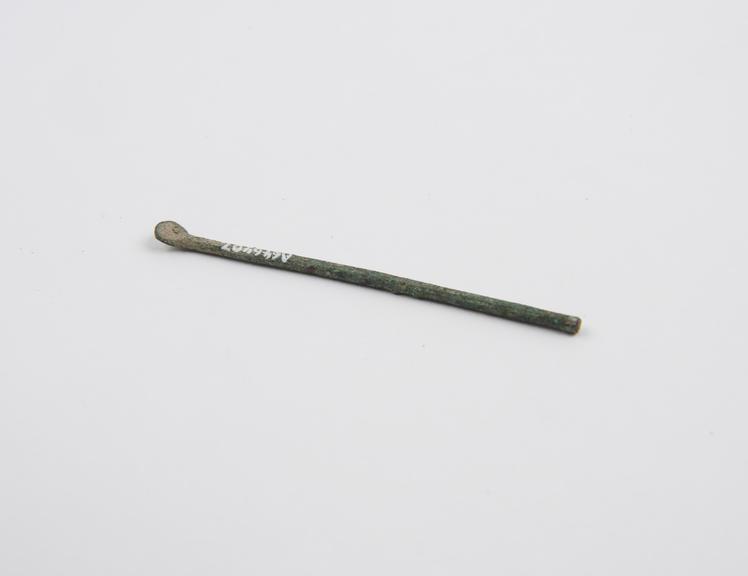 Ear scoop, bronze, Roman (?), 199BC-500AD | Science Museum Group Collection