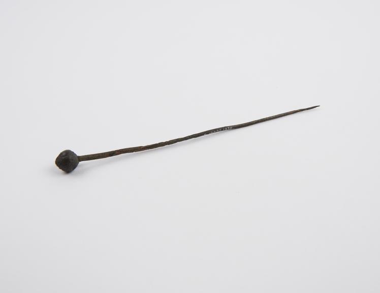 Pin, bronze, Roman, found in Britain | Science Museum Group Collection