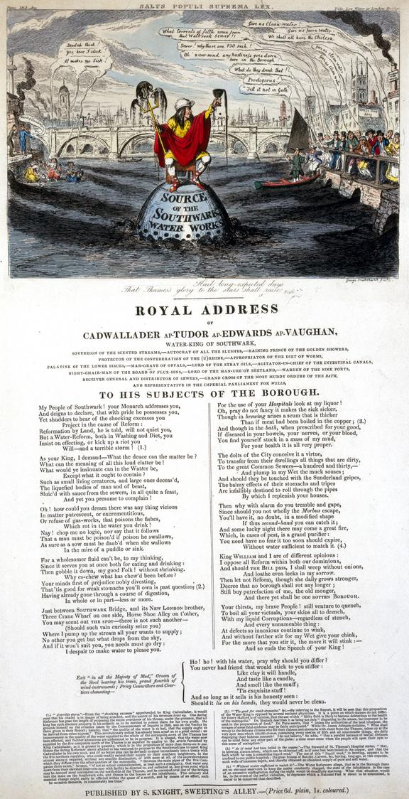 'Royal Address of Cadwallader ap-Tudor ap-Edwards ap-Vaughan, Water ...