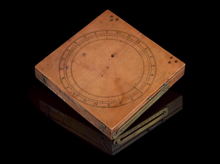 Magnetic compass and sundial by Henry Sutton | Science Museum Group ...