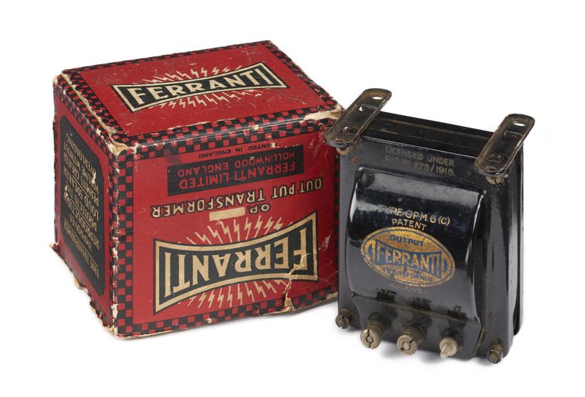 Ferranti transformer | Science Museum Group Collection