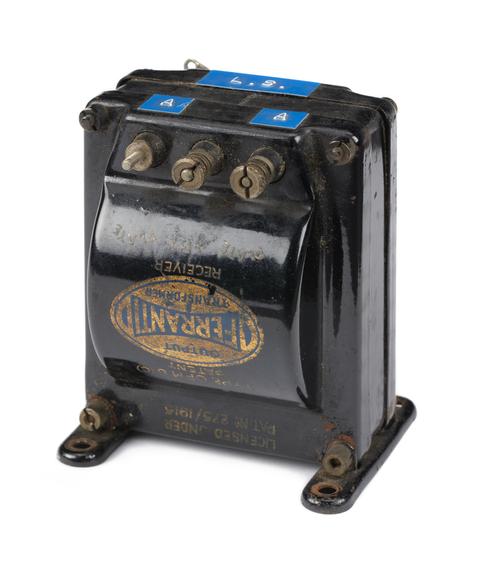 Ferranti transformer | Science Museum Group Collection