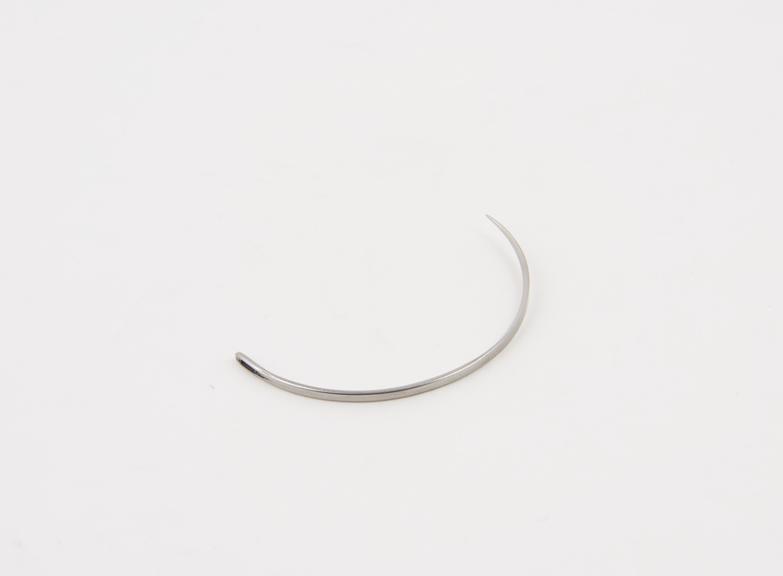 Suture needle, steel, curved | Science Museum Group Collection