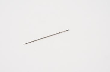 Suture needle, straight, steel | Science Museum Group Collection