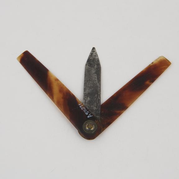 Steel lancet | Science Museum Group Collection