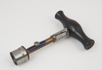 Cranial trephine, probably 19th century | Science Museum Group Collection