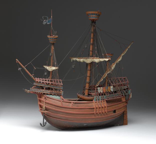 Rigged model of Flemish carvel construction Carrack | Science Museum ...