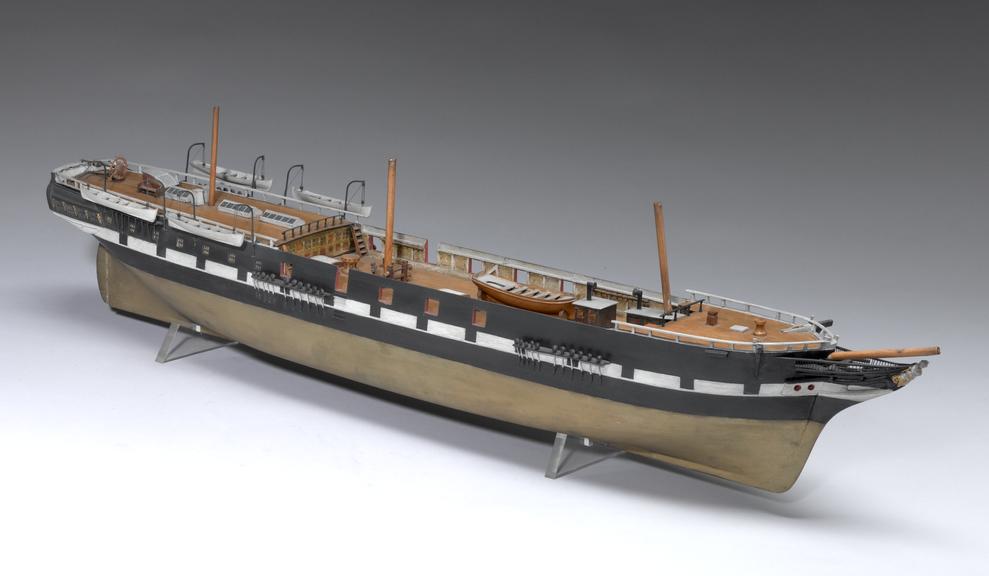 Model of the Blackwall Frigate type sail trading ship 'True Briton ...
