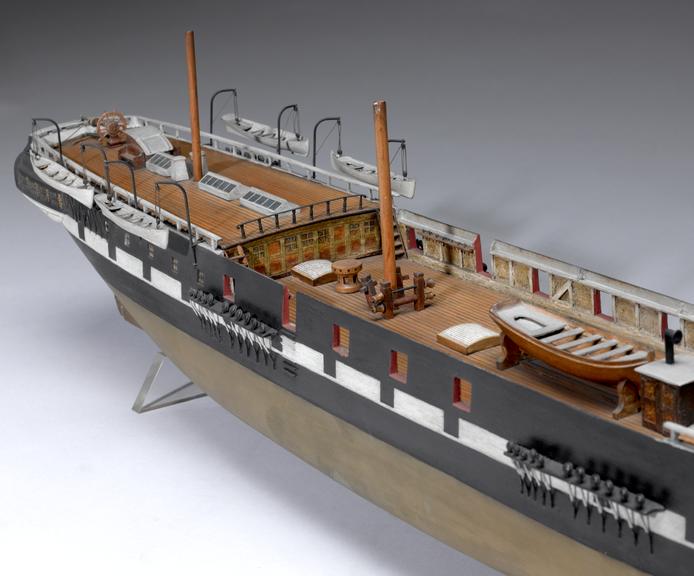 Model of the Blackwall Frigate type sail trading ship 'True Briton ...