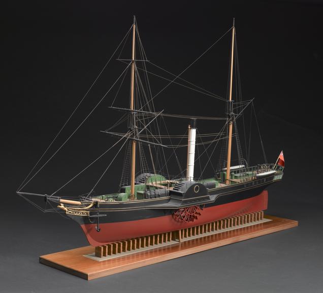 Model of the PS 'Sirius' | Science Museum Group Collection