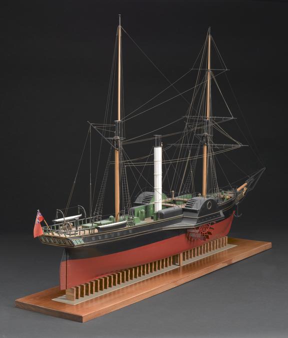 Model of the PS 'Sirius' | Science Museum Group Collection
