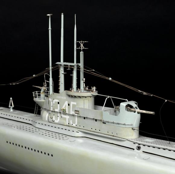 Model of 'A' class submarine HMS 'Amphion', 1944-1951 | Science Museum ...