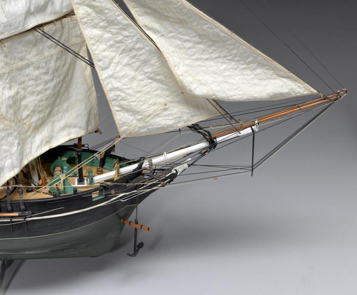 Model of H.M. Brigantine 'Dolphin' | Science Museum Group Collection