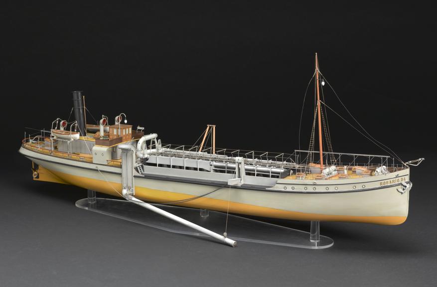 Model of suction hopper dredger "Rosario D.4" | Science Museum Group ...