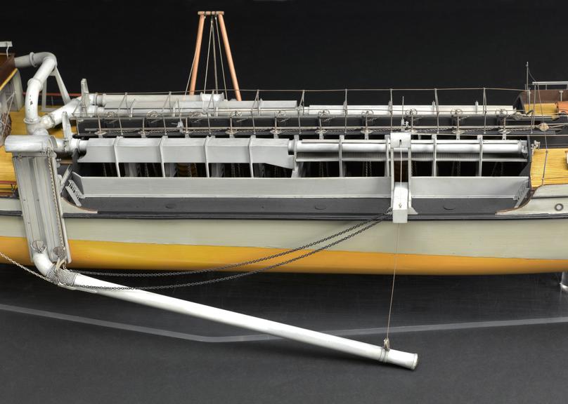 Model of suction hopper dredger "Rosario D.4" | Science Museum Group ...