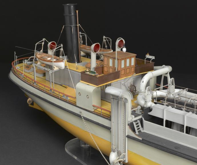 Model of suction hopper dredger "Rosario D.4" | Science Museum Group ...