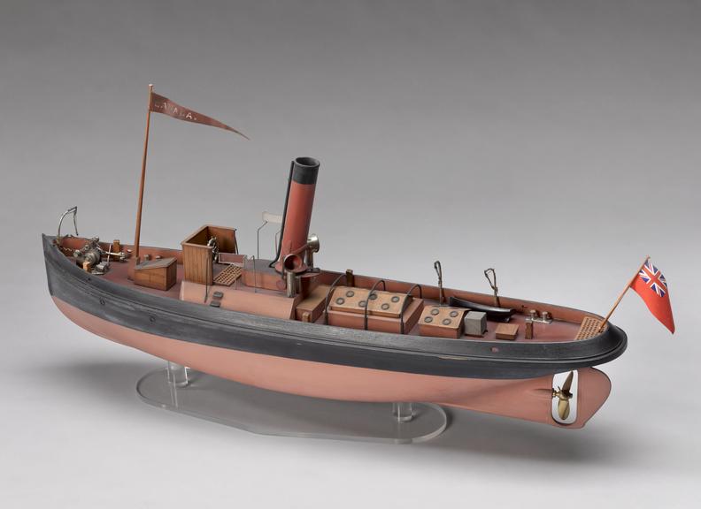 Model of the steam tug 'Canada' | Science Museum Group Collection