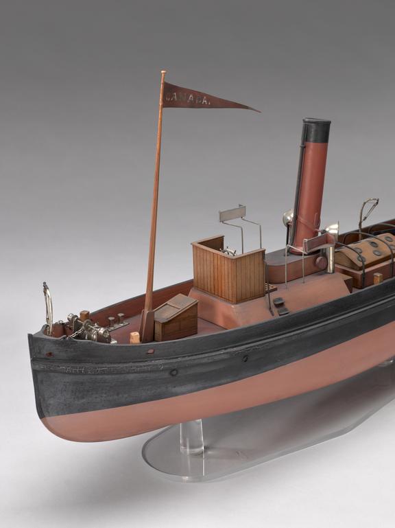 Model of the steam tug 'Canada' | Science Museum Group Collection