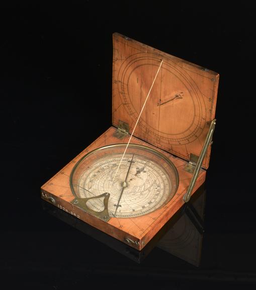 Magnetic compass and sundial by Henry Sutton | Science Museum Group ...
