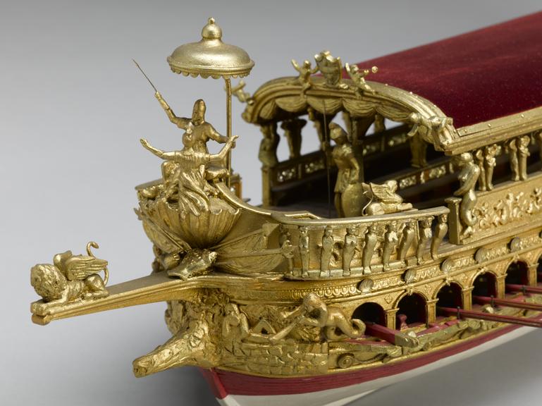 Model of Doge of Venice's State Barge, "Bucentaur" | Science Museum ...