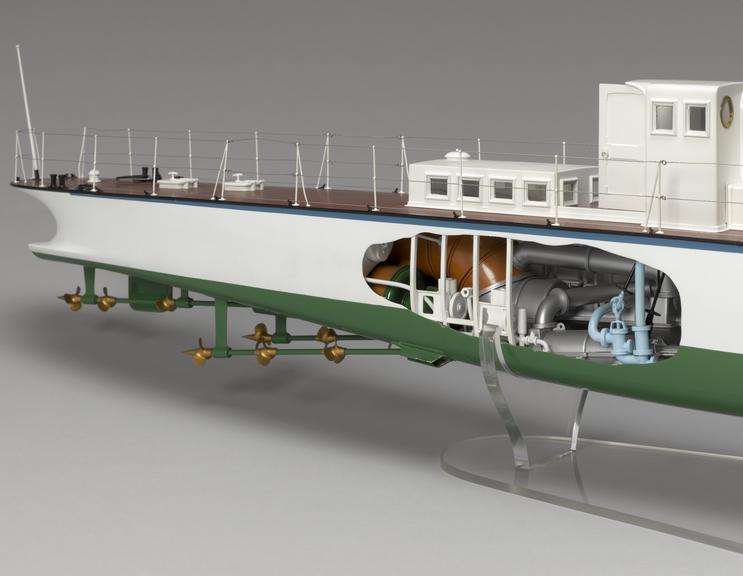 Model of T.Y. 'Turbinia' | Science Museum Group Collection