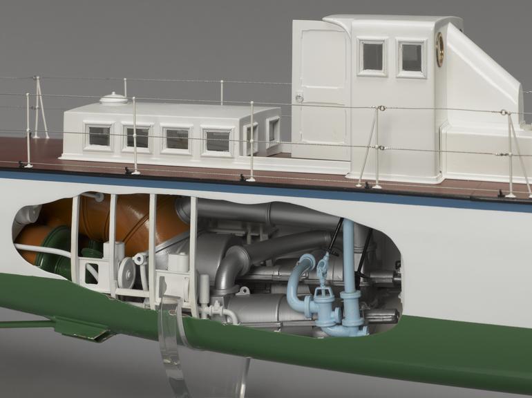 Model of T.Y. 'Turbinia' | Science Museum Group Collection