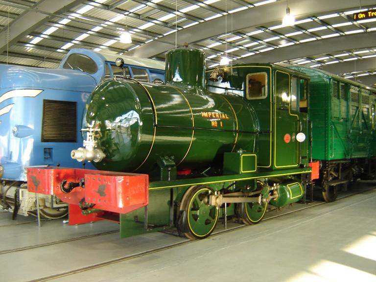 Fireless locomotive, named Imperial | Science Museum Group Collection