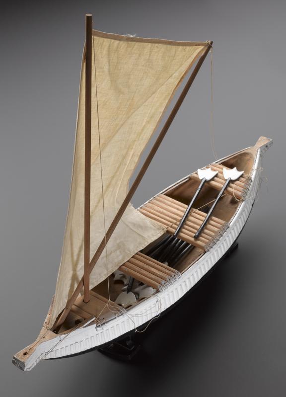 Model of an Accra surf boat | Science Museum Group Collection