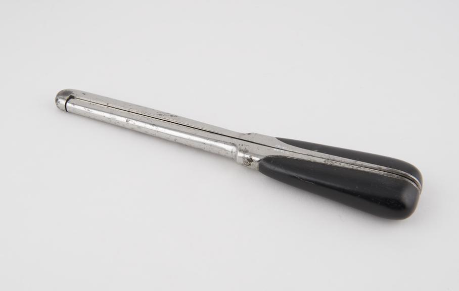 Cautery clamp(?), steel and ebony, by Pratt of Lon | Science Museum ...