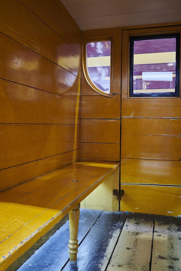Bodmin & Wadebridge Railway, composite 1st & 2nd class railway carriage ...