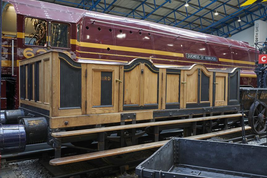 Bodmin & Wadebridge Railway 3rd Class open railway carriage, 1834 ...