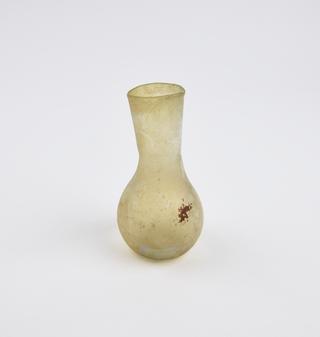 Glass flask, pale green, conical body funnel mouth | Science Museum ...