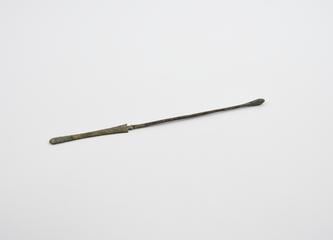 Combined spatula and olive ended probe | Science Museum Group Collection