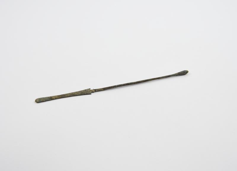 Combined spatula and olive ended probe | Science Museum Group Collection
