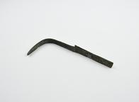 Strigil, bronze, Roman | Science Museum Group Collection