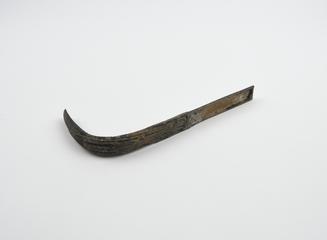 Bronze strigil, Roman(?), 200BC-400AD | Science Museum Group Collection