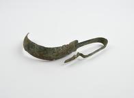 Strigil, bronze, Greek, engraved design on handle | Science Museum ...