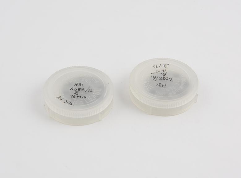 Two samples of microchannel plates | Science Museum Group Collection