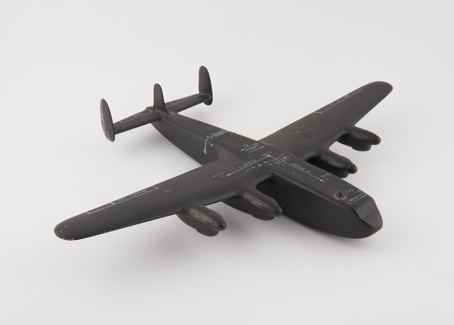 Model of an Avro York aircraft with stand | Science Museum Group Collection
