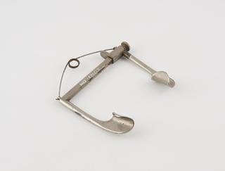 Retractor, self-retaining, nickel-plated | Science Museum Group Collection