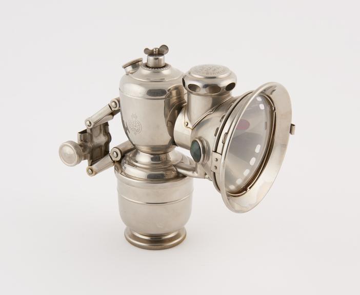 Lucas "Aceta Major" acetylene lamp. | Science Museum Group Collection