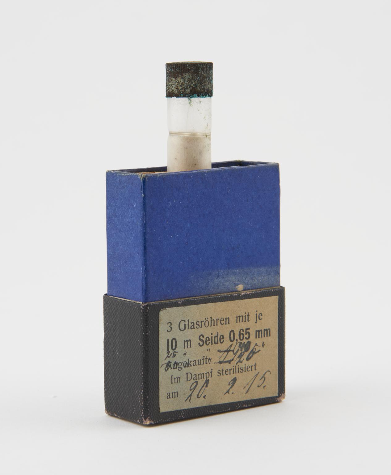 Phial, clear glass | Science Museum Group Collection