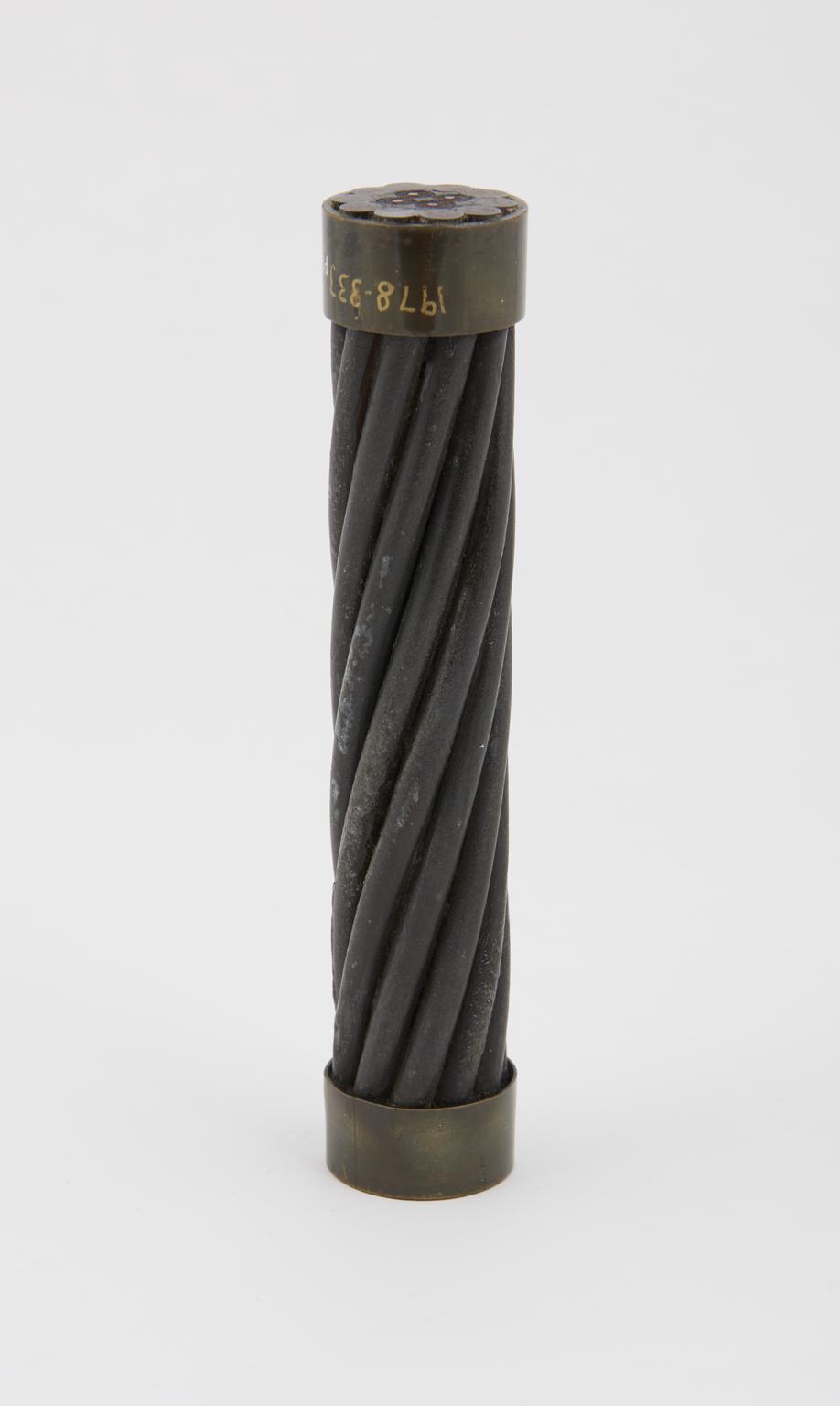 Submarine cable samples: Dover/Calais | Science Museum Group Collection