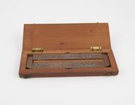 Pair of 6-inch magnets and keepers, in mahogany box | Science Museum ...