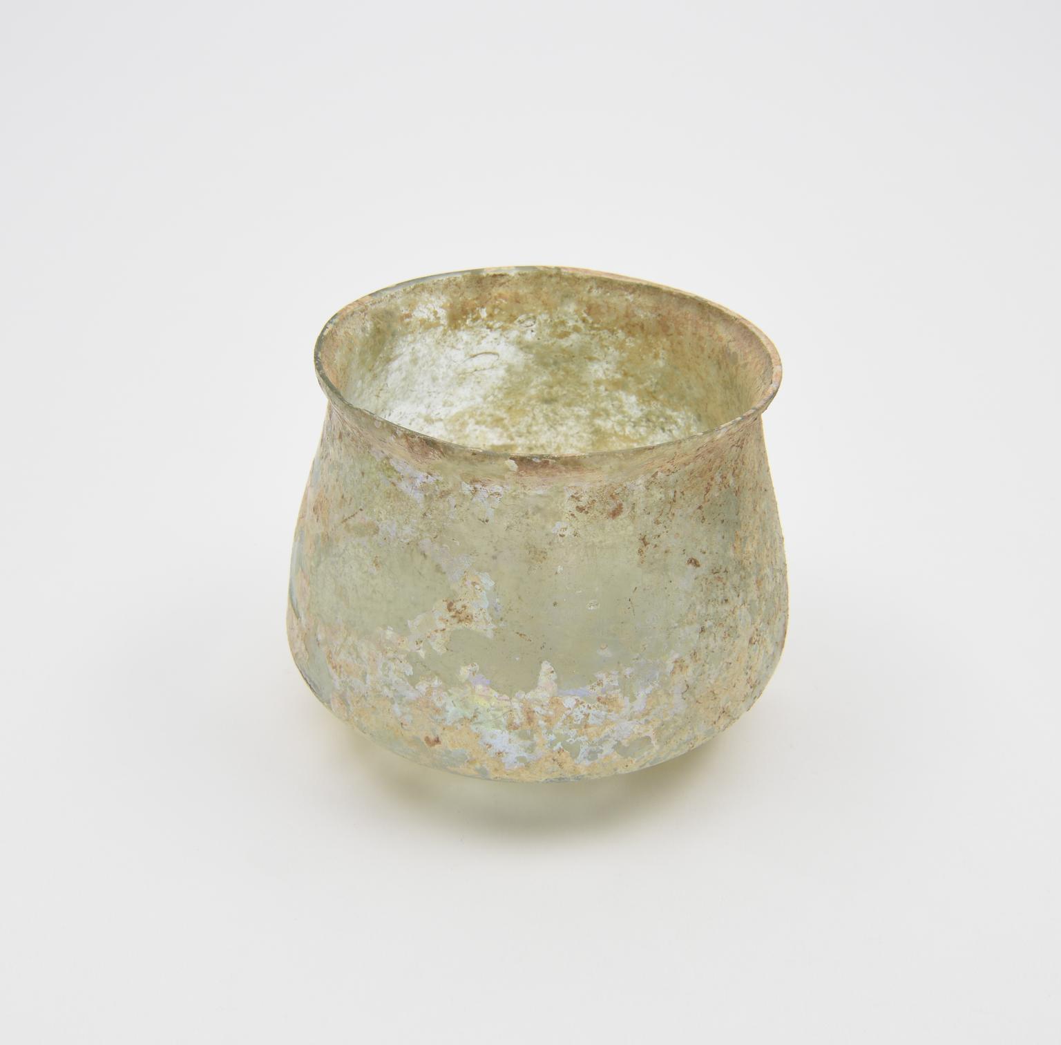 Glass cupping or drinking vessel, Roman, 1-150AD | Science Museum Group ...