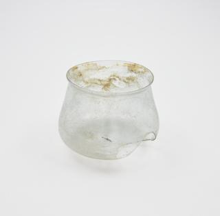 Glass cupping or drinking vessel | Science Museum Group Collection
