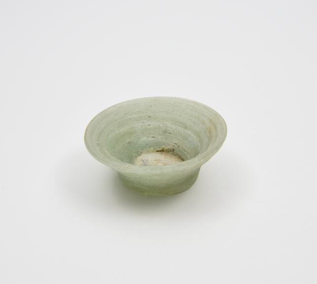 Glass base only, Roman, 251 to 450 AD | Science Museum Group Collection