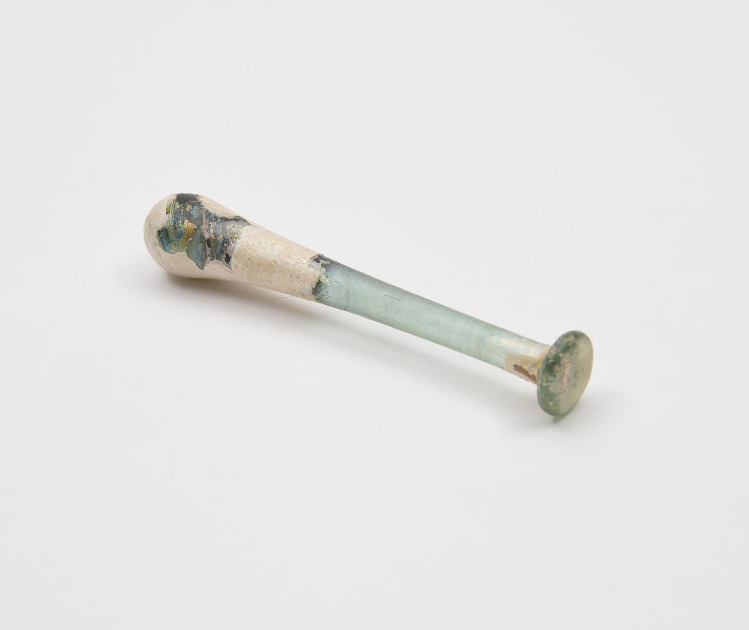 Glass pestle and dish, Roman, 1-100AD | Science Museum Group Collection