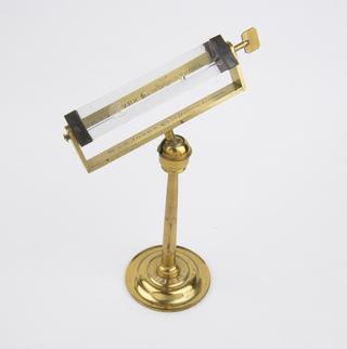 Prism on adjustable brass stand by W. & S. Jones | Science Museum Group ...