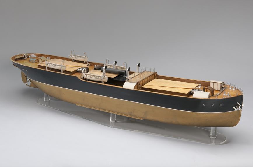Whole model of the steam-collier S. S. 'Ratcliff' | Science Museum ...